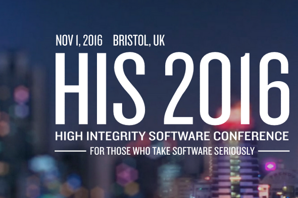 High Integrity Software 2016 - Systerel